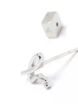 AGNÈS B. Logo Stud Earring