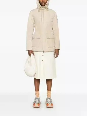 Moncler Buttoned-up Midi Skirt - Neutrals
