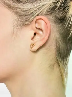 AGNÈS B. Logo Stud Earring