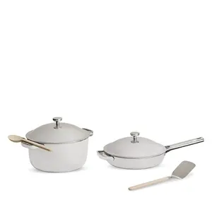 OUR PLACE Titanium Pro Cookware Duo - Chrome