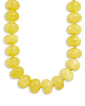 Baublebar Mildred Beaded Necklace - Yellow