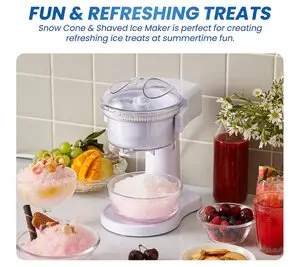 ELITE Cuisine Snow Cone & Shaved Ice Maker