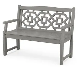 MARTHA STEWART By Polywood Chinoiserie 48' Gard N Bench - One-color
