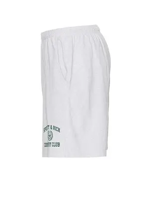 SPORTY & RICH Varsity Crest Gym Short