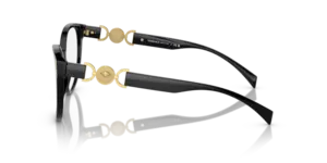 Versace Ve3334 Cat-eye Eyeglasses - Black