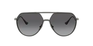 FERRARI Titanium Aviator Sunglasses - Matte Gunmetal