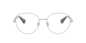 Burberry Full Rim Phantos Eyeglasses - Silver