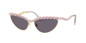 SWAROVSKI Swarovski SK7030 Sunglasses Gold