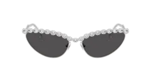 SWAROVSKI Cat-eye Sunglasses - Silver