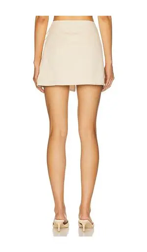 SNDYS. Emilie Wrap Skirt - Cream