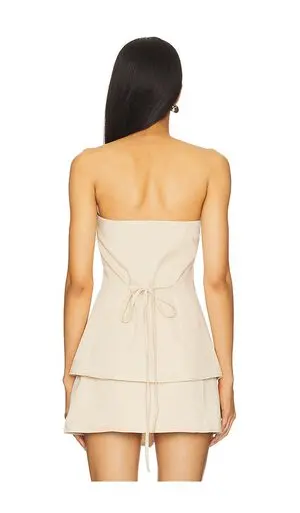 SNDYS. Emilie Strapless Top