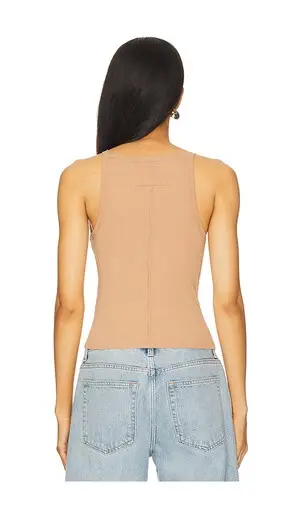 Free People We The Free Mia Tank - Macchiato