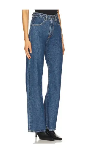 LEVI'S Ribcage Wide Leg Braided Jeans