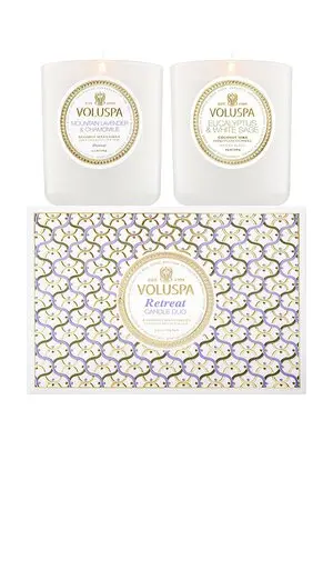 Voluspa Maison Retreat Classic Candle Duo Set - N,a