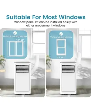 COWSAR 8000 Btu Portable Ac