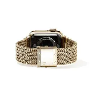 John Hardy Diamond And Smartwatch Strap - Gold