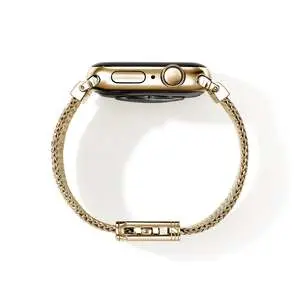 John Hardy Diamond And Smartwatch Strap - Gold