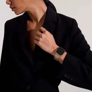 John Hardy Diamond And Smartwatch Strap - Gold