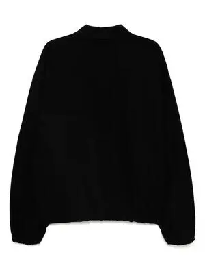 SONGZIO Darted Collared Sweatshirt