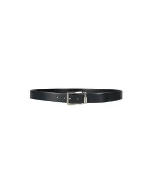 Emporio Armani Leather Belt With Logo