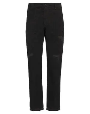 DEPARTMENT 5 Corduroy Straight Leg Pants - Dark Brown