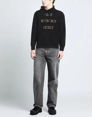 Moschino Cotton Couture Sweatshirt With Hood And Appliqués