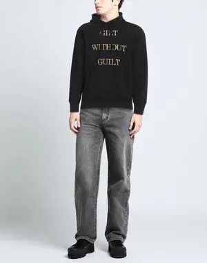 Moschino Cotton Couture Sweatshirt With Hood And Appliqués