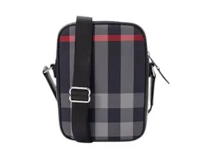 Burberry Paddy Check Messenger Navy Blue/grey