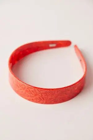 MACHETE Wide Headband - Bright Red