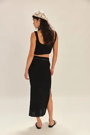 Free People Havana Knit Sweater Set