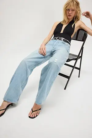Citizens Of Humanity Ayla Swirl Baggy Jeans