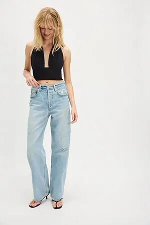Citizens Of Humanity Ayla Swirl Baggy Jeans