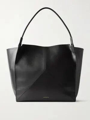 Victoria Beckham Xl Paneled Leather Tote