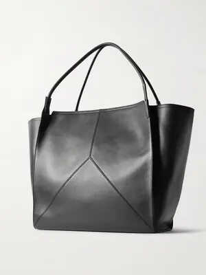 Victoria Beckham Xl Paneled Leather Tote