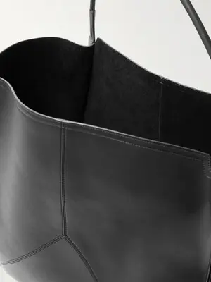 Victoria Beckham Xl Paneled Leather Tote