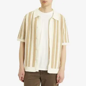 Nn07 Jackie Stripe Knitted Polo Shirt