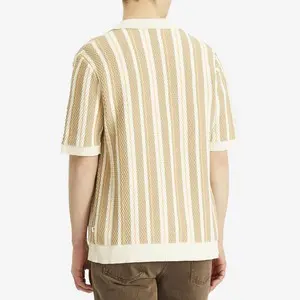 Nn07 Jackie Stripe Knitted Polo Shirt
