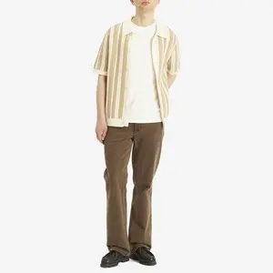 Nn07 Jackie Stripe Knitted Polo Shirt
