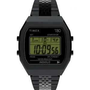 Timex® T80 Digital Bracelet Watch - Black