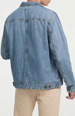 Guess Selvedge Denim Trucker Jacket