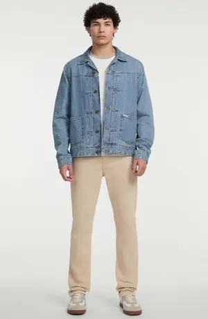 Guess Selvedge Denim Trucker Jacket
