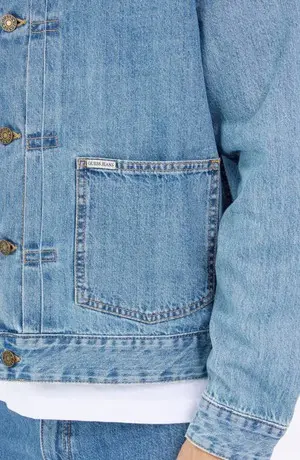 Guess Selvedge Denim Trucker Jacket