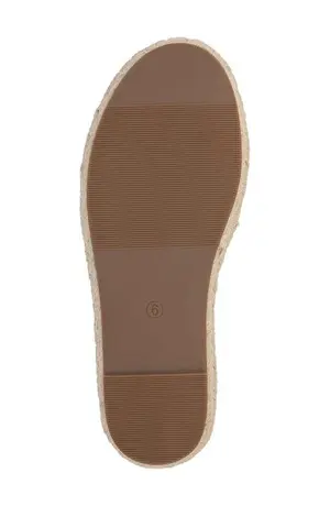 Mia Dahya Espadrille Platform Slide Sandal