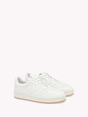 GIANVITO ROSSI Slam Lace-up Sneakers - White Calf
