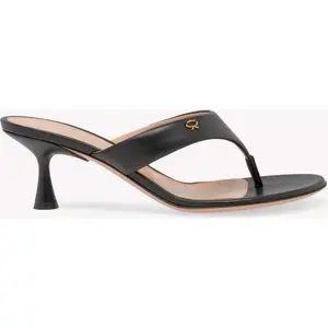 GIANVITO ROSSI Ascent Thong 55 Sandals - Black
