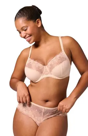 Simone Perele Allure Full Cup Underwire Bra - Chic Beige
