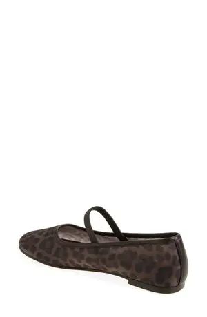 Madewell The Greta Leopard Mesh Ballet Flat