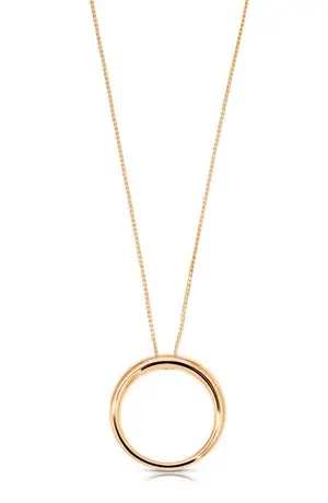 Ettika Eternal Orbit Pendant Necklace - Gold
