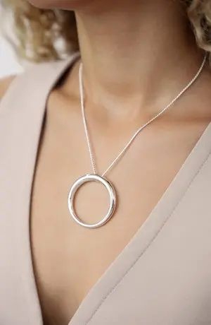 Ettika Eternal Orbit Pendant Necklace