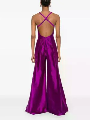 MITILIANE COUTURE Shantung Silk Jumpsuit